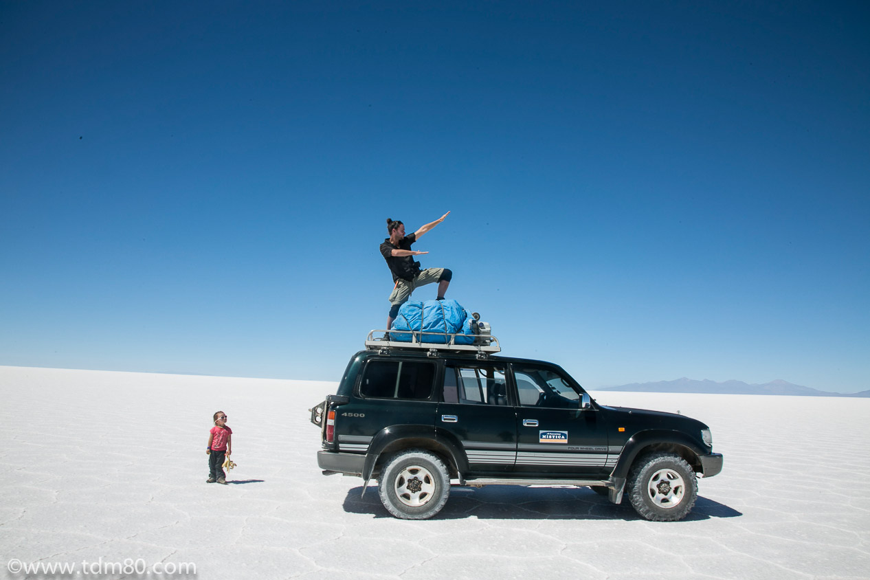Le Salar d’Uyuni - Le Tour du Monde à 80 cm
