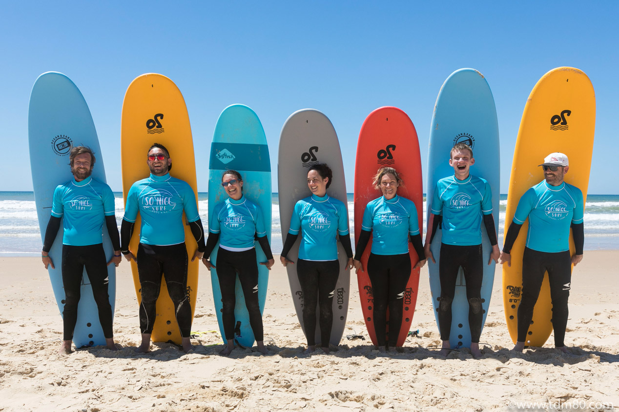 Un surf camp génial en famille ou entre amis sur la côte atlantique ...